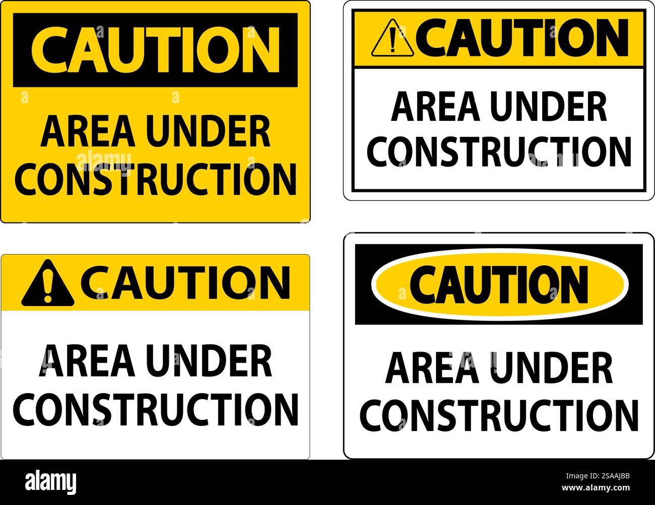 Caution tape vector design Cut Out Stock Images & Pictures - Alamy