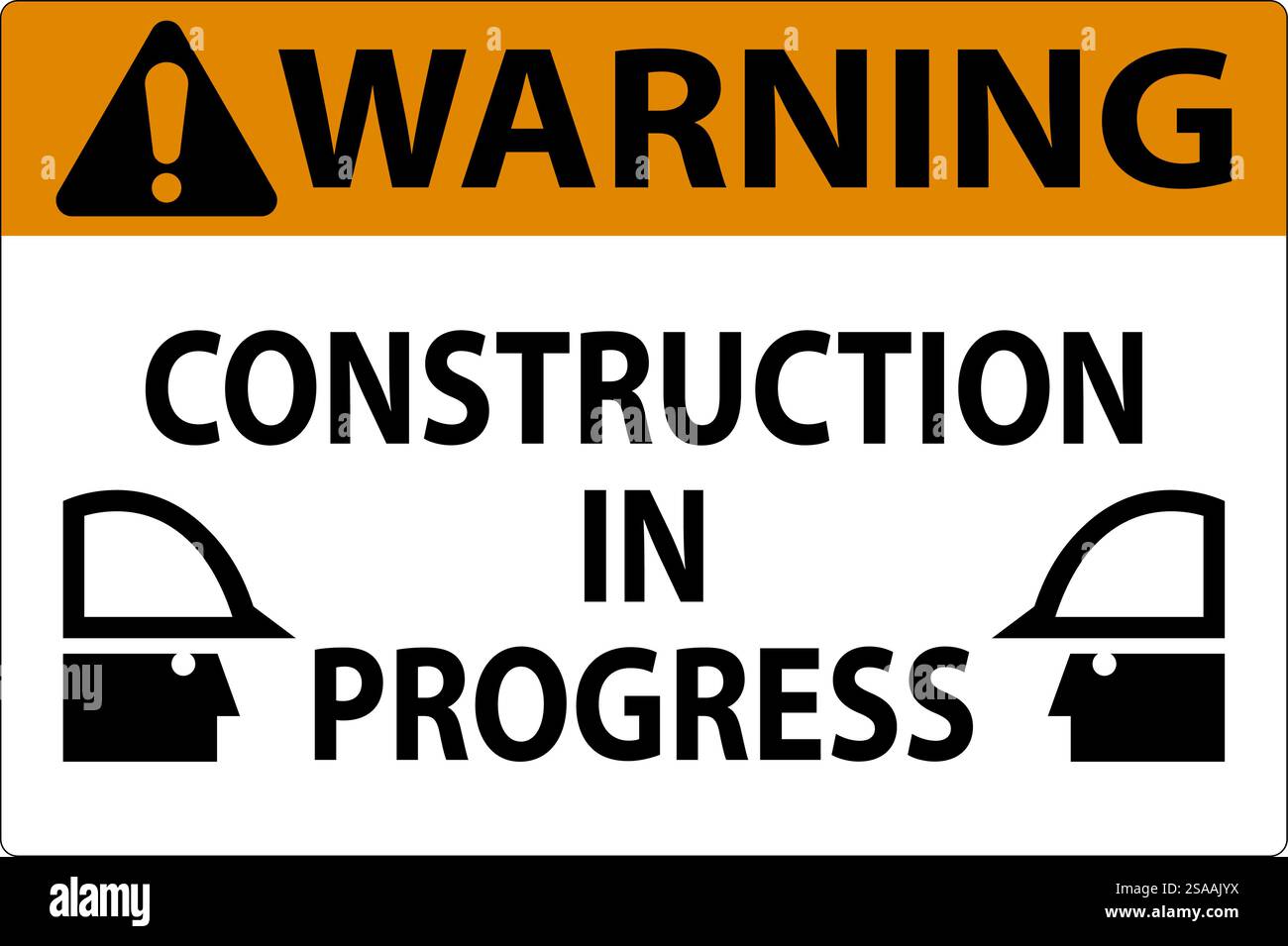 Road work warning sign in hi-res stock photography and images - Alamy