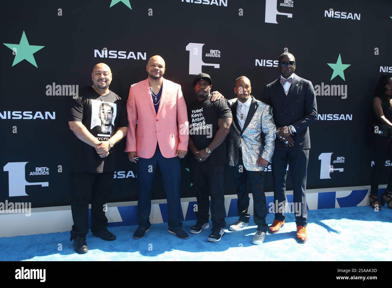 Raymond Santana Jr., Kevin Richardson, Antron McCray, Korey Wise and ...