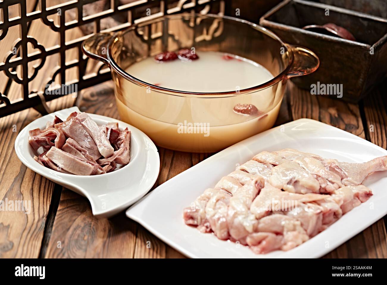Pork belly pot chicken hi-res stock photography and images - Alamy