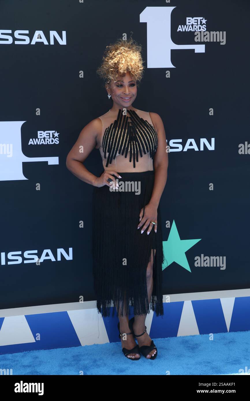 Tanika Ray at the BET Awards, Arrivals, Microsoft Theater, Los Angeles ...