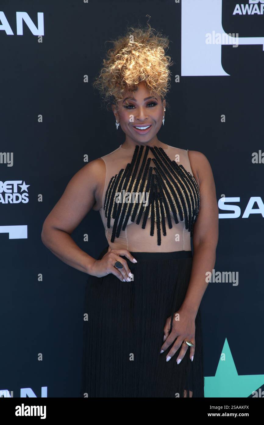Tanika Ray at the BET Awards, Arrivals, Microsoft Theater, Los Angeles ...