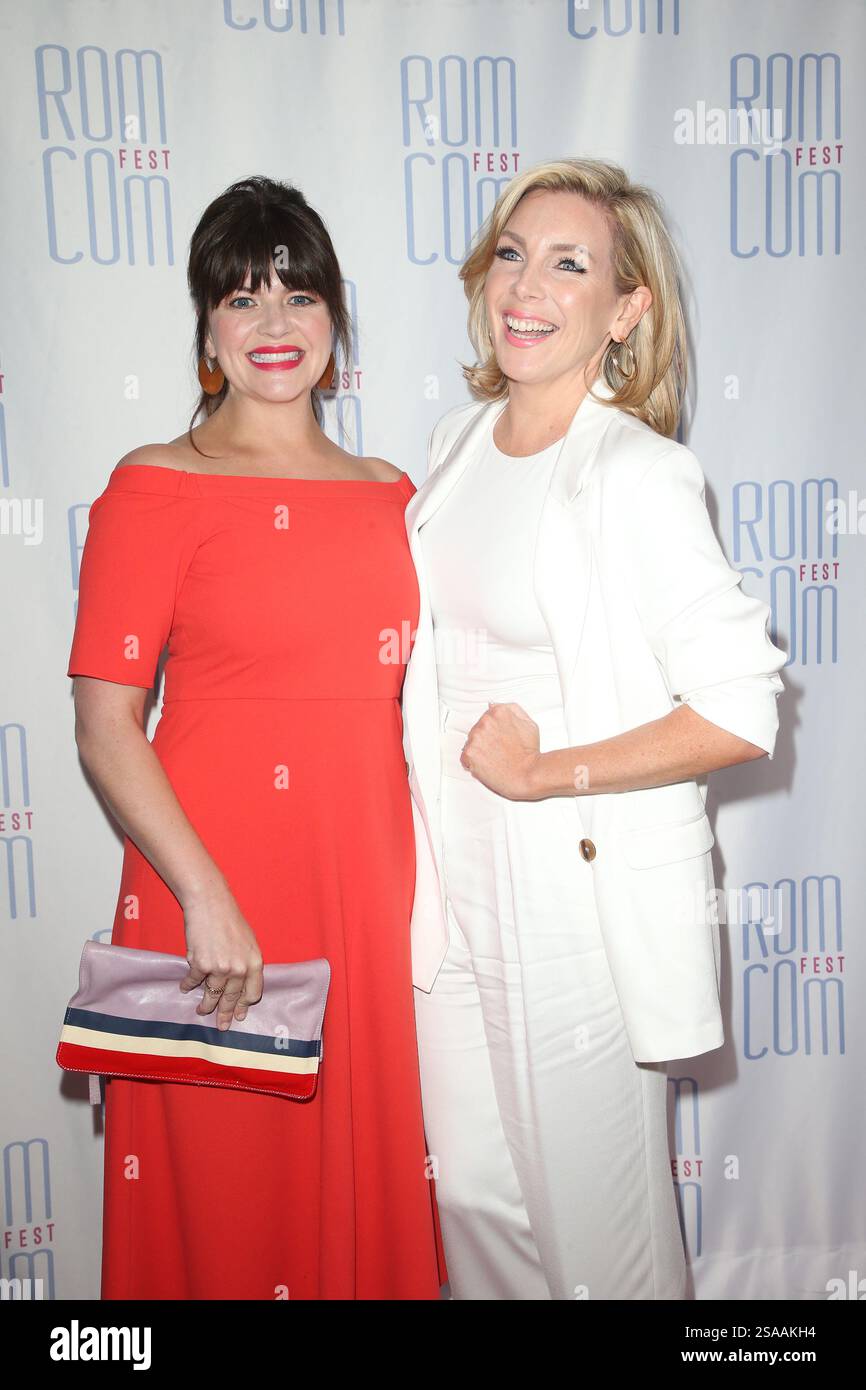 Casey Wilson and June Diane Raphael at the 'Bride Wars' film screening ...
