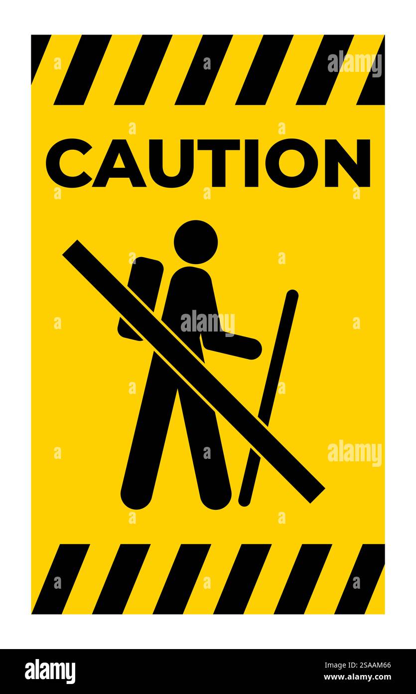Prohibition Sign No Rock Climbing Symbol Stock Vector Image & Art - Alamy