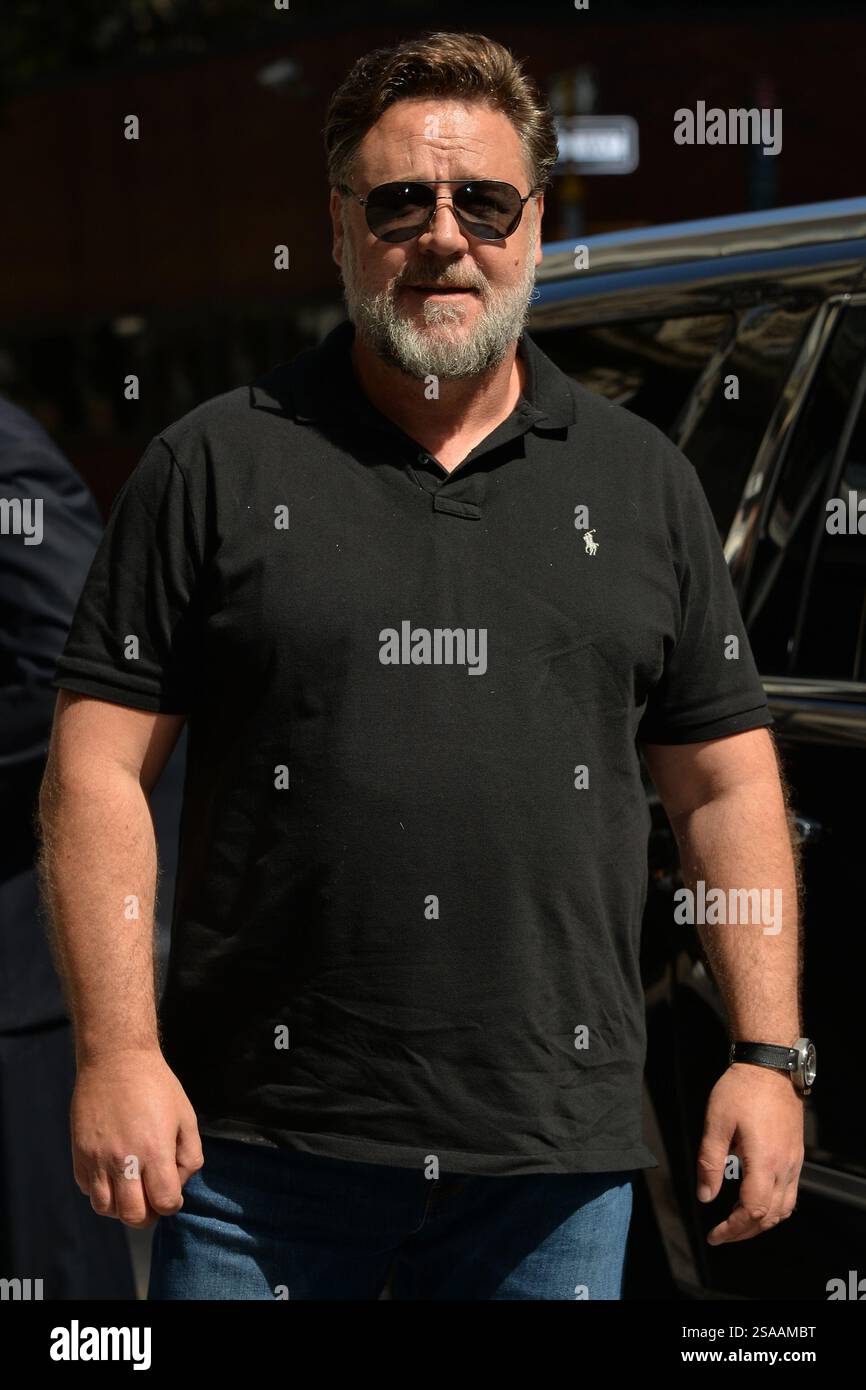 Russell Crowe made an appearance on Build Series on June 24, 2019 in ...