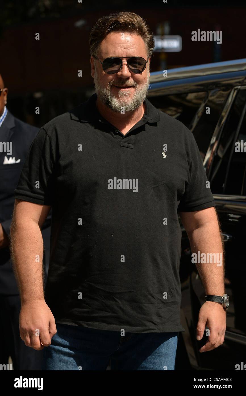 Russell Crowe made an appearance on Build Series on June 24, 2019 in ...