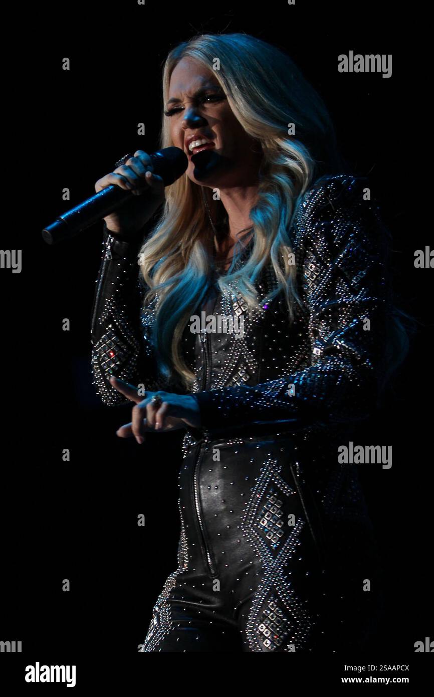 Carrie Underwood performs live at Wembley Arena as part of her Cry ...