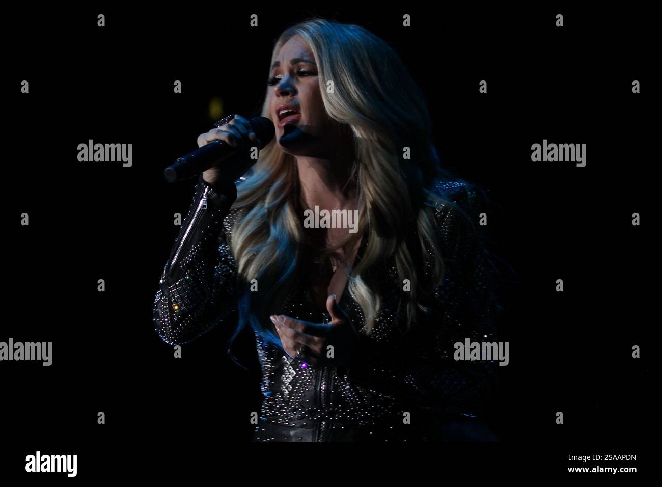 Carrie Underwood performs live at Wembley Arena as part of her Cry ...