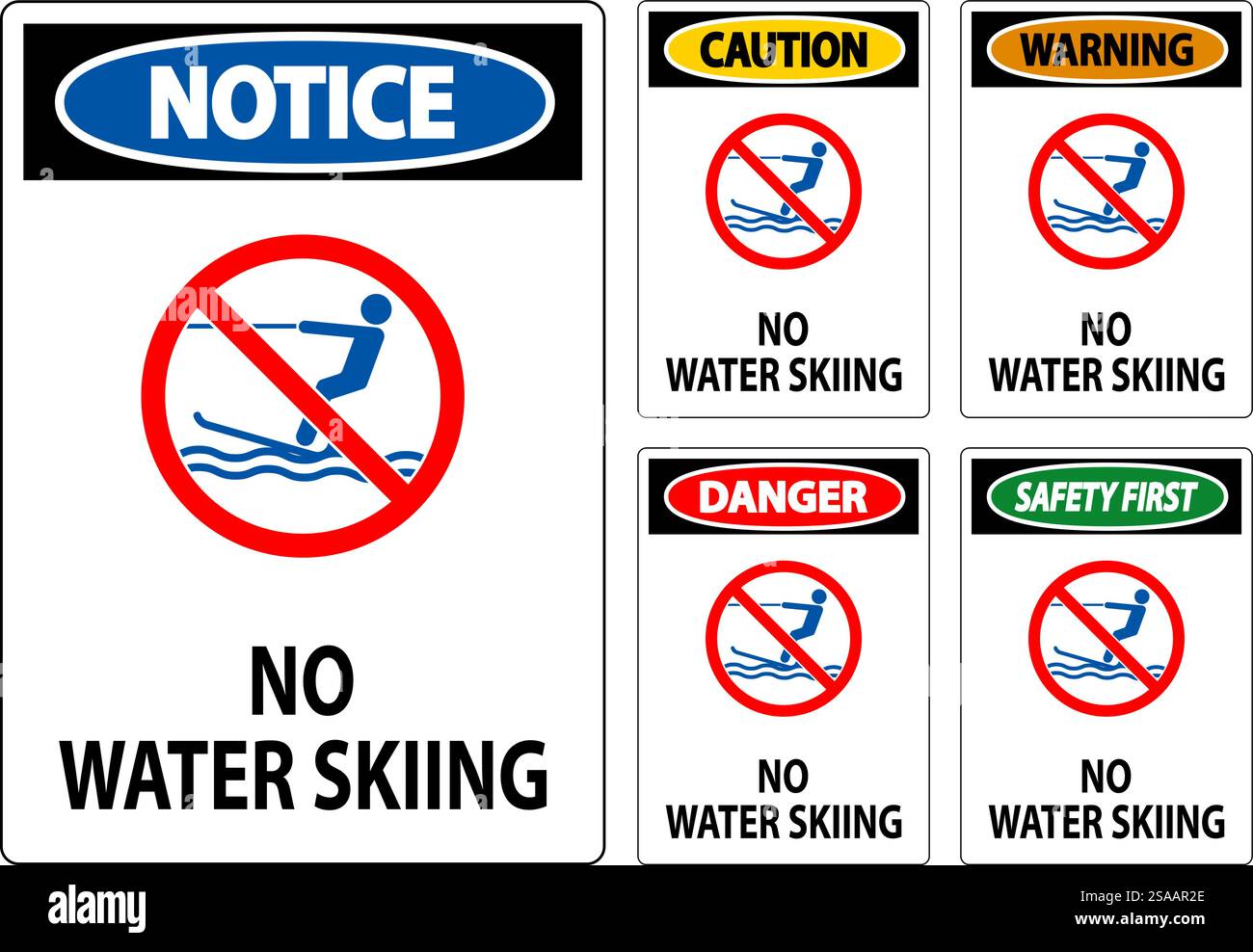 Outdoor water use restriction Stock Vector Images - Alamy