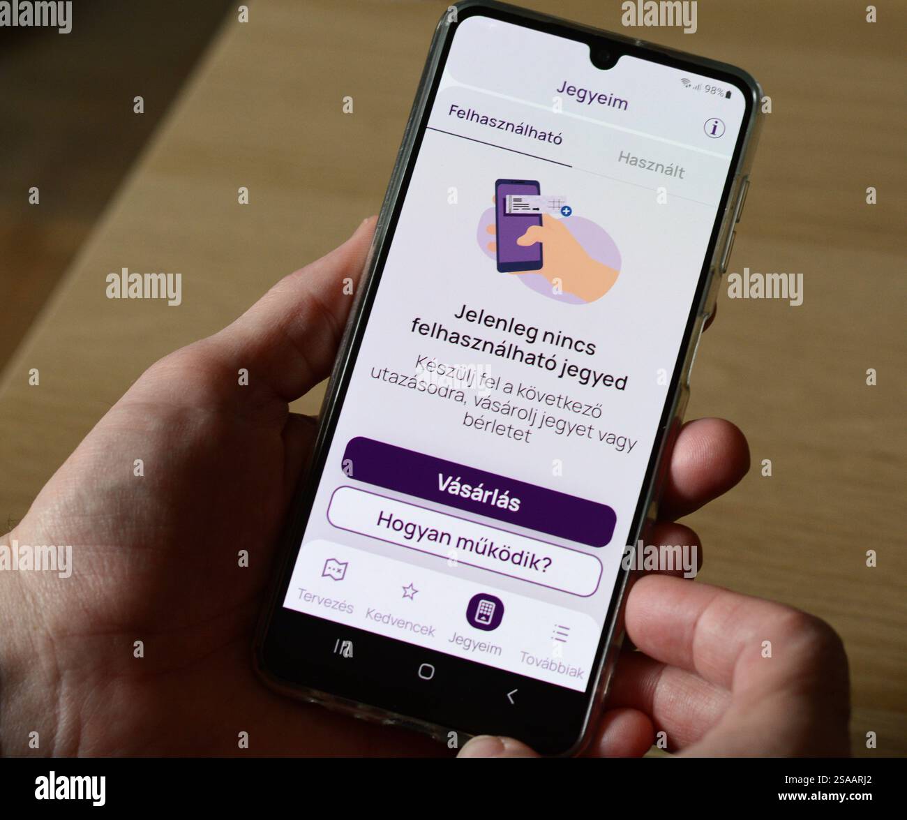 BudapestGO app on a smartphone – the official app of Hungary’s public ...