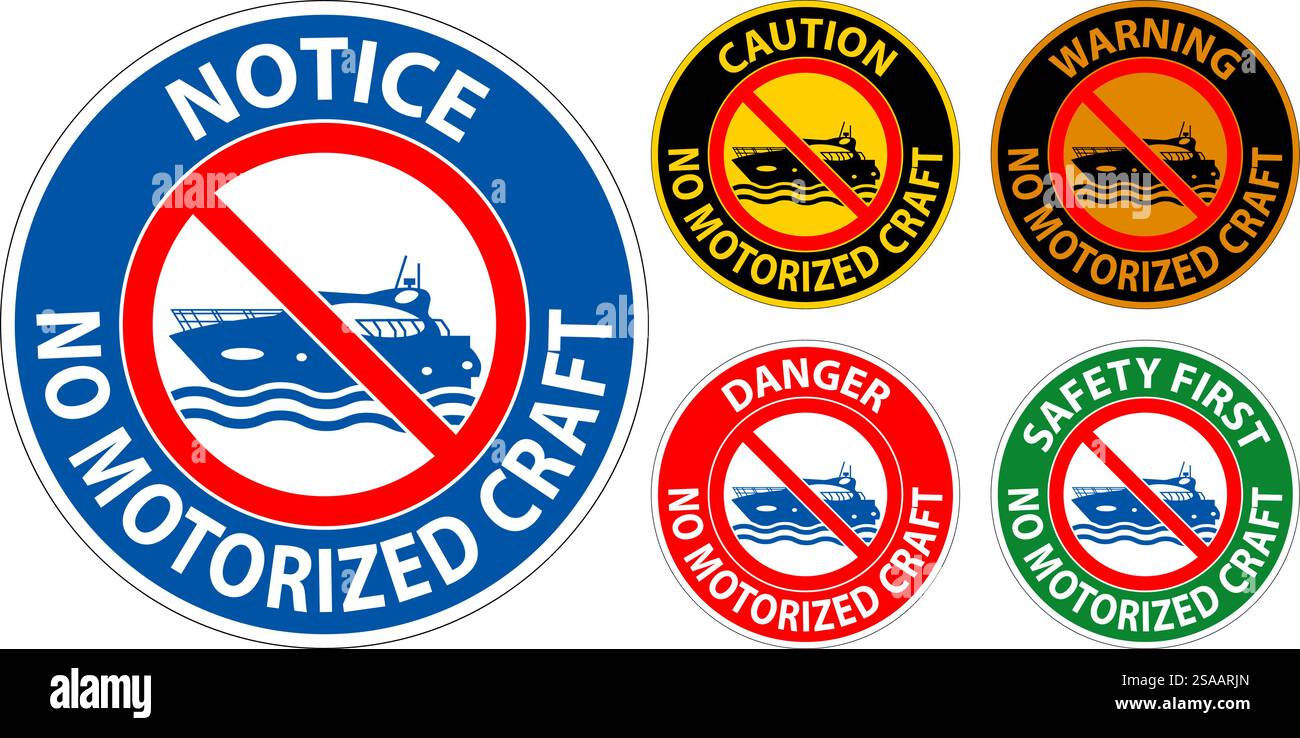 Motorized craft Stock Vector Images - Alamy