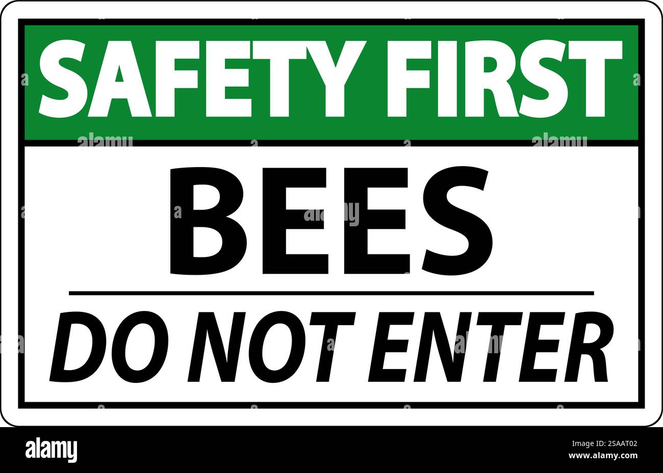 Safety sign danger enter hi-res stock photography and images - Alamy