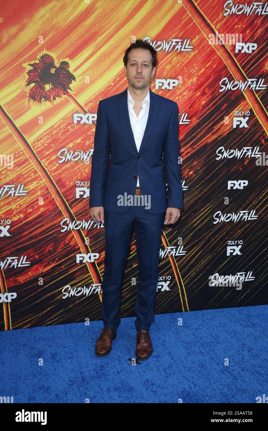 Dave Andron arrive at the premiere of FX's "Snowfall" Season 3 at ...