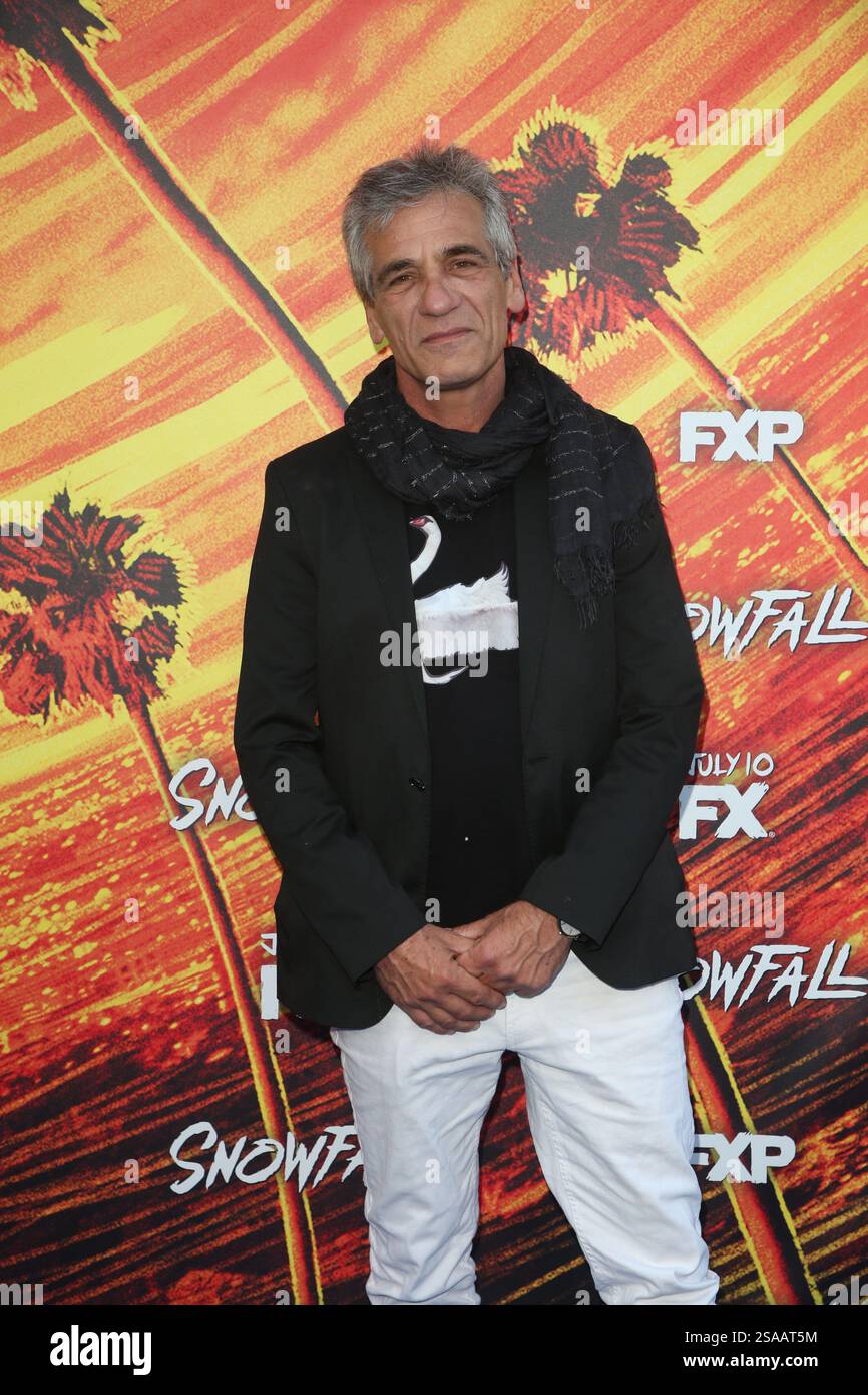 Alon Abutbul arrive at the premiere of FX's "Snowfall" Season 3 at ...