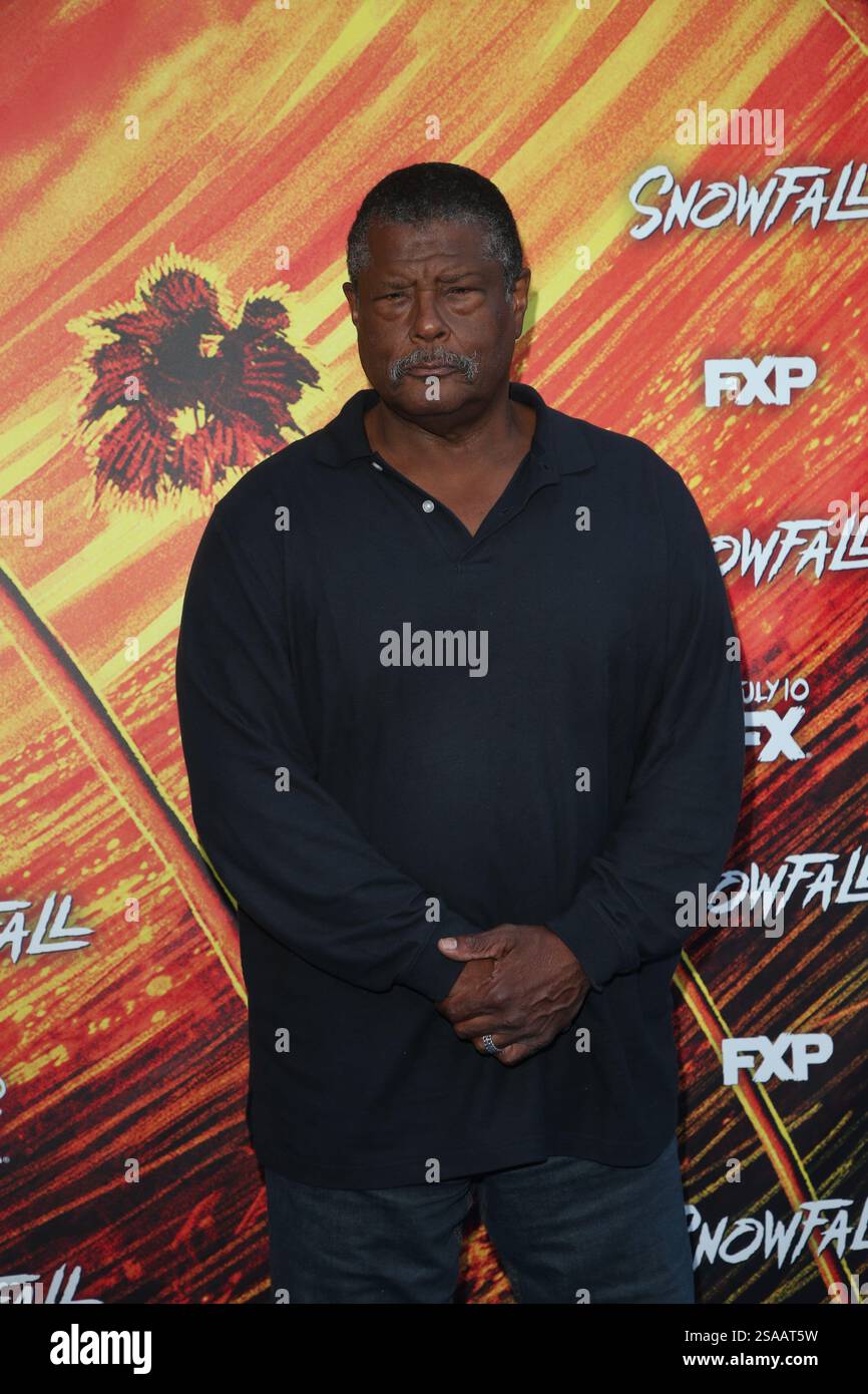 Gary Phillips arrive at the premiere of FX's "Snowfall" Season 3 at ...