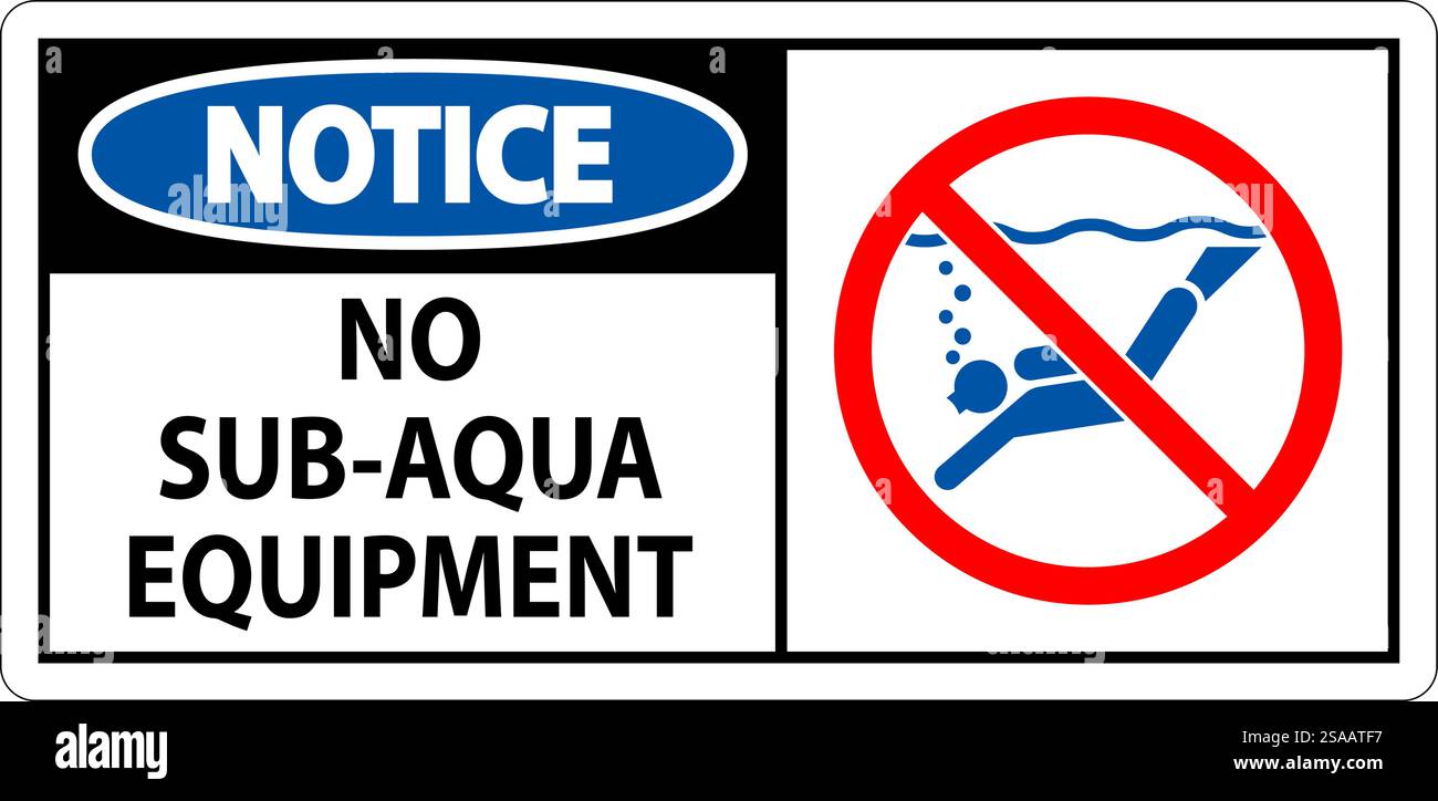 National water safety signs Stock Vector Images - Alamy