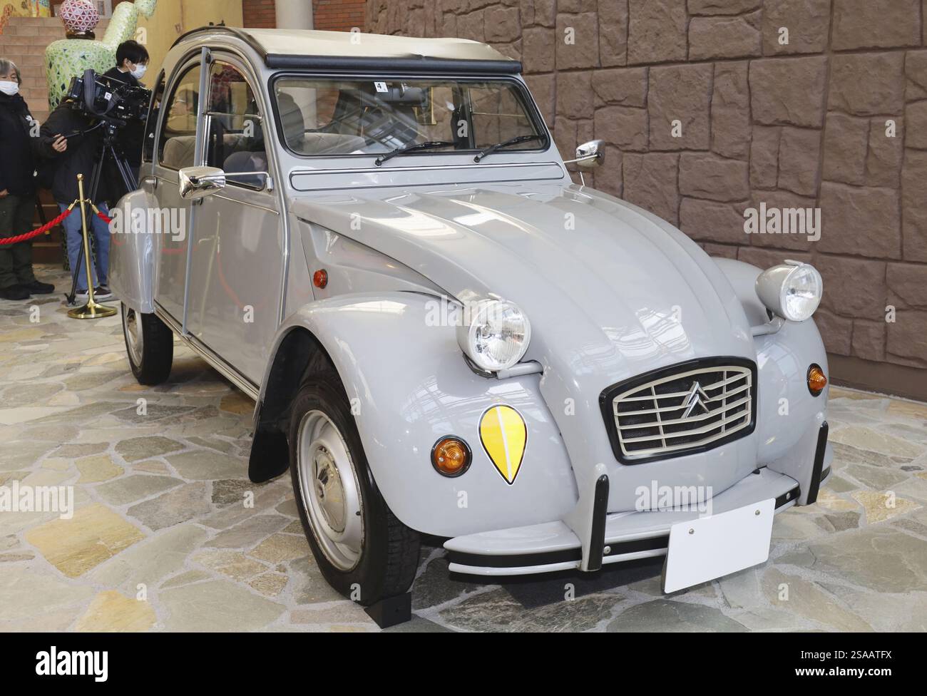 Japanese animation director Hayao Miyazaki's beloved car, a Citroen 2CV ...