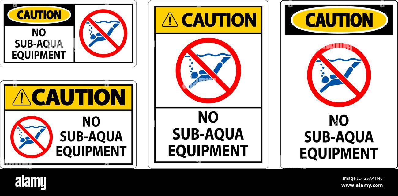 National water safety signs Stock Vector Images - Alamy