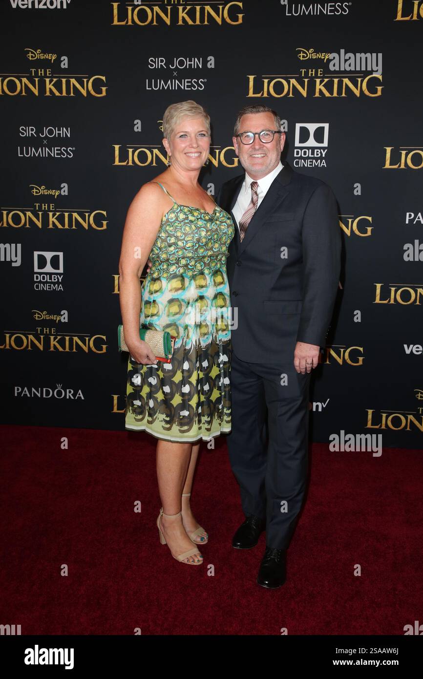 Tom Peitzman arrives at The Lion King' film premiere at Dolby Theatre ...