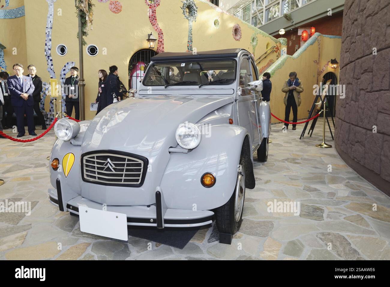 Japanese animation director Hayao Miyazaki's beloved car, a Citroen 2CV ...