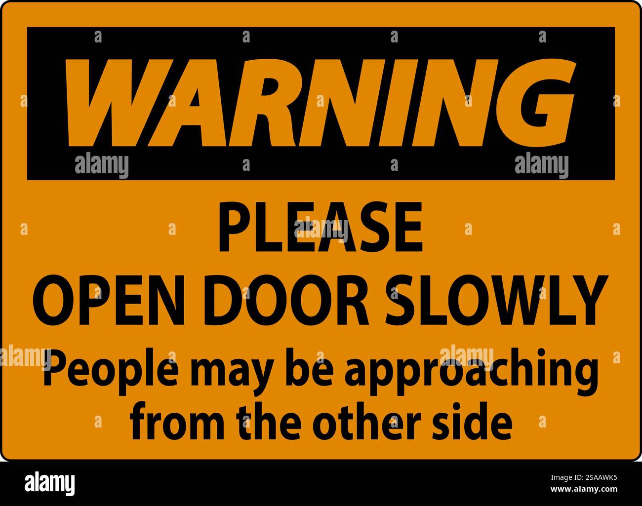 Word sign warning in Stock Vector Images - Alamy