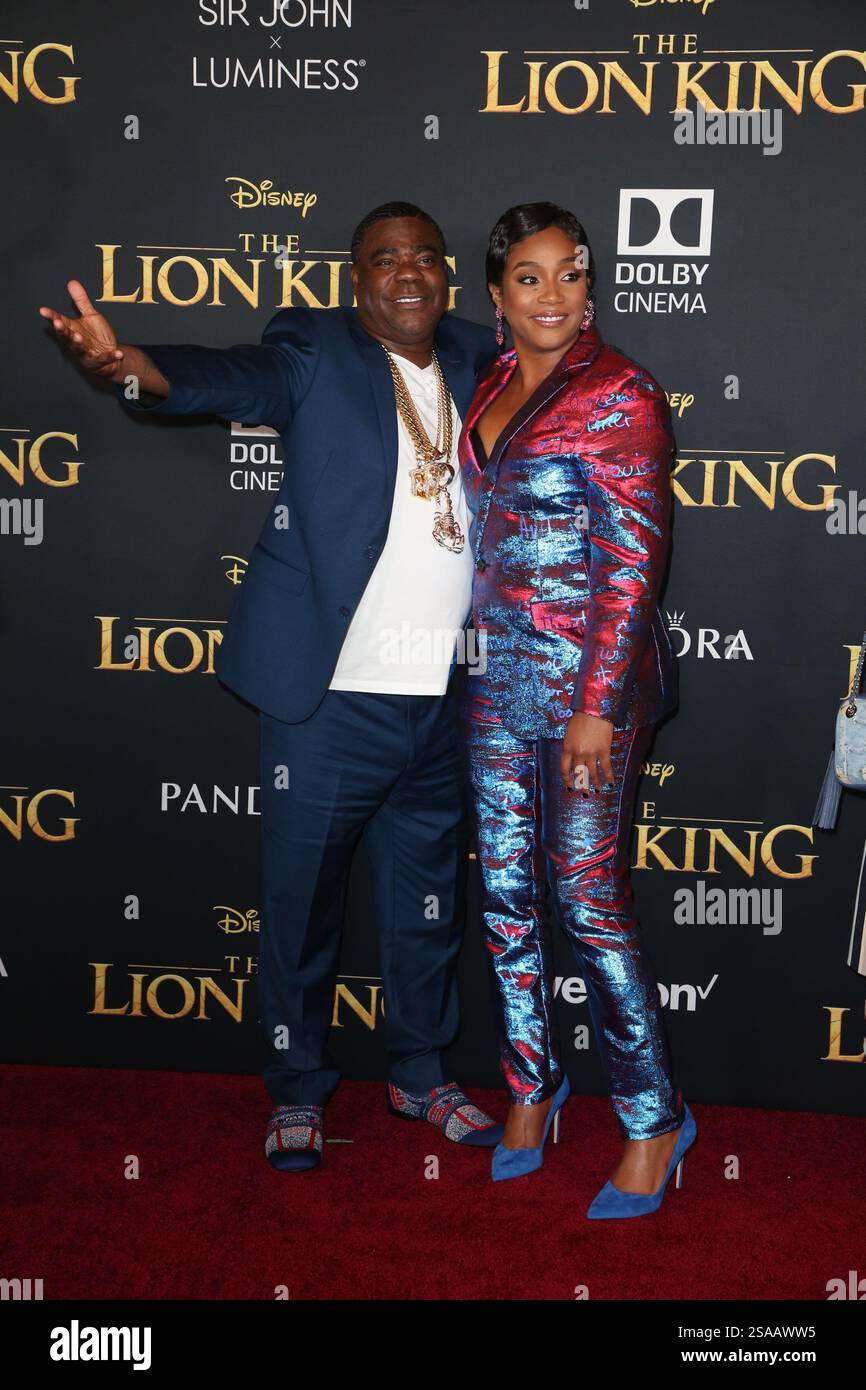 Tracy Morgan and Tiffany Haddish arrives at The Lion King' film ...