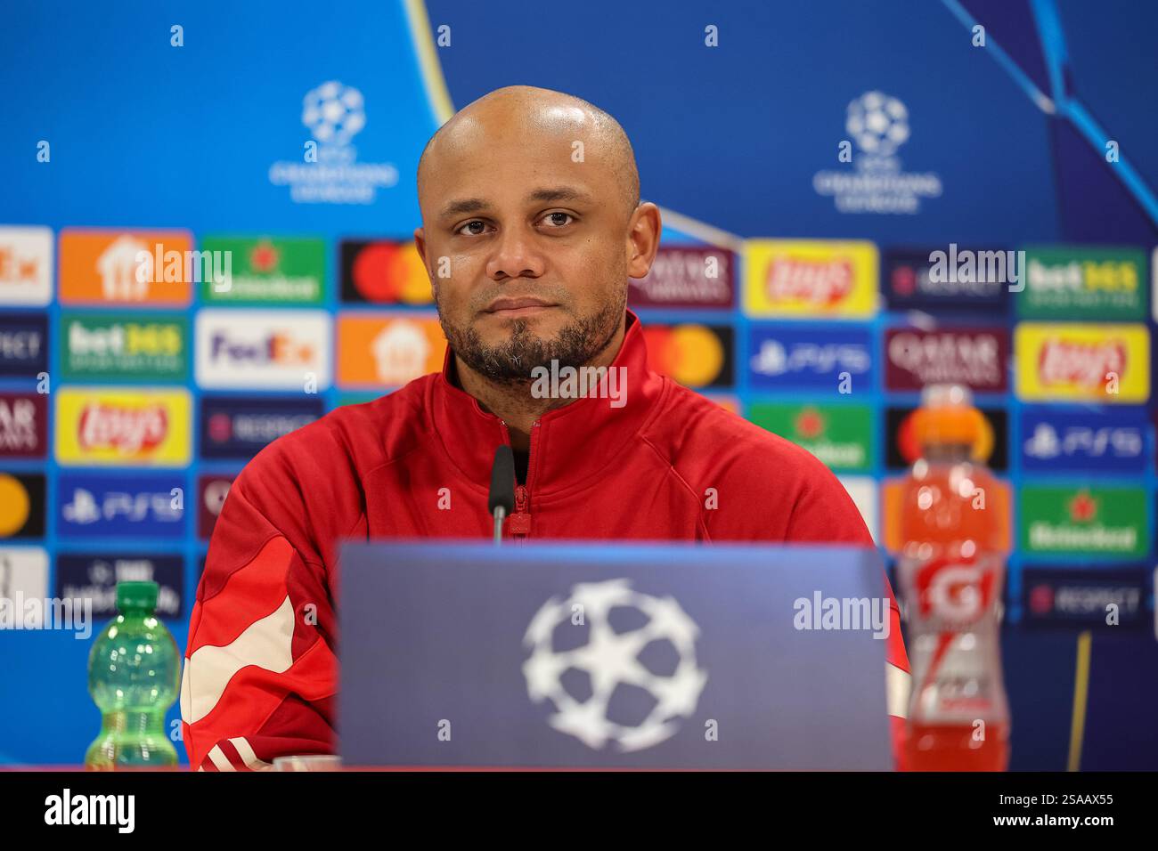 Vincent Kompany (FC Bayern Muenchen, Cheftrainer), GER, Internationale Pressekonferenz, FC ...