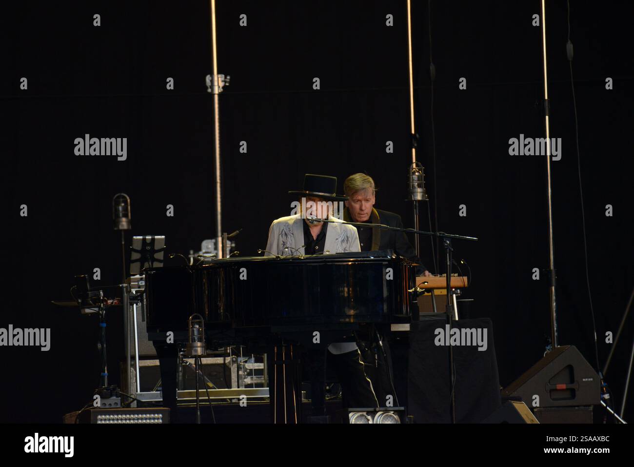 Bob Dylan performs live on stage at Hyde Park on 12th July 2019 in ...
