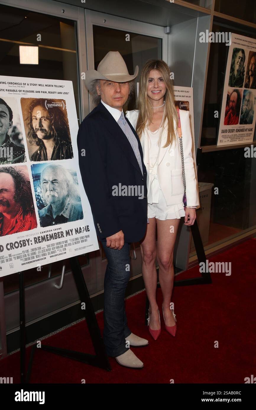 Dwight Yoakam and Emily Joyce at the 'David Crosby: Remember My Name ...