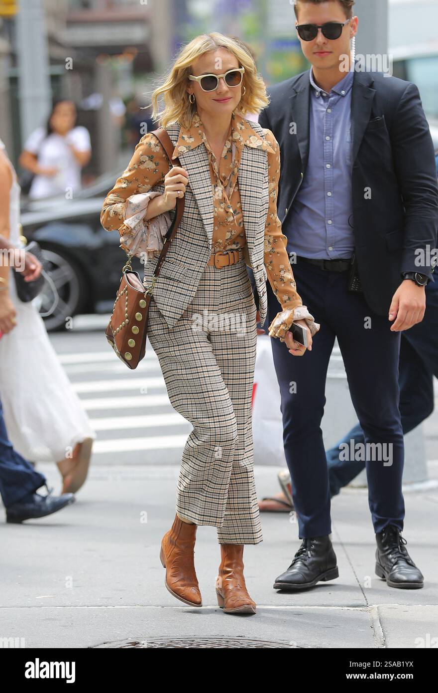 Actress Diane Kruger made an appearance at Build Series on July 18 2019 ...