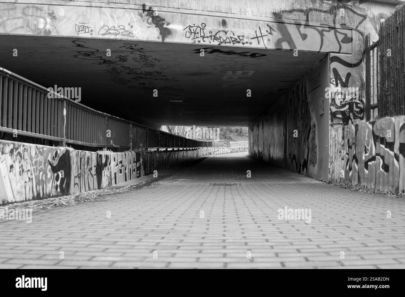 Interior old vintage subway Black and White Stock Photos & Images - Alamy