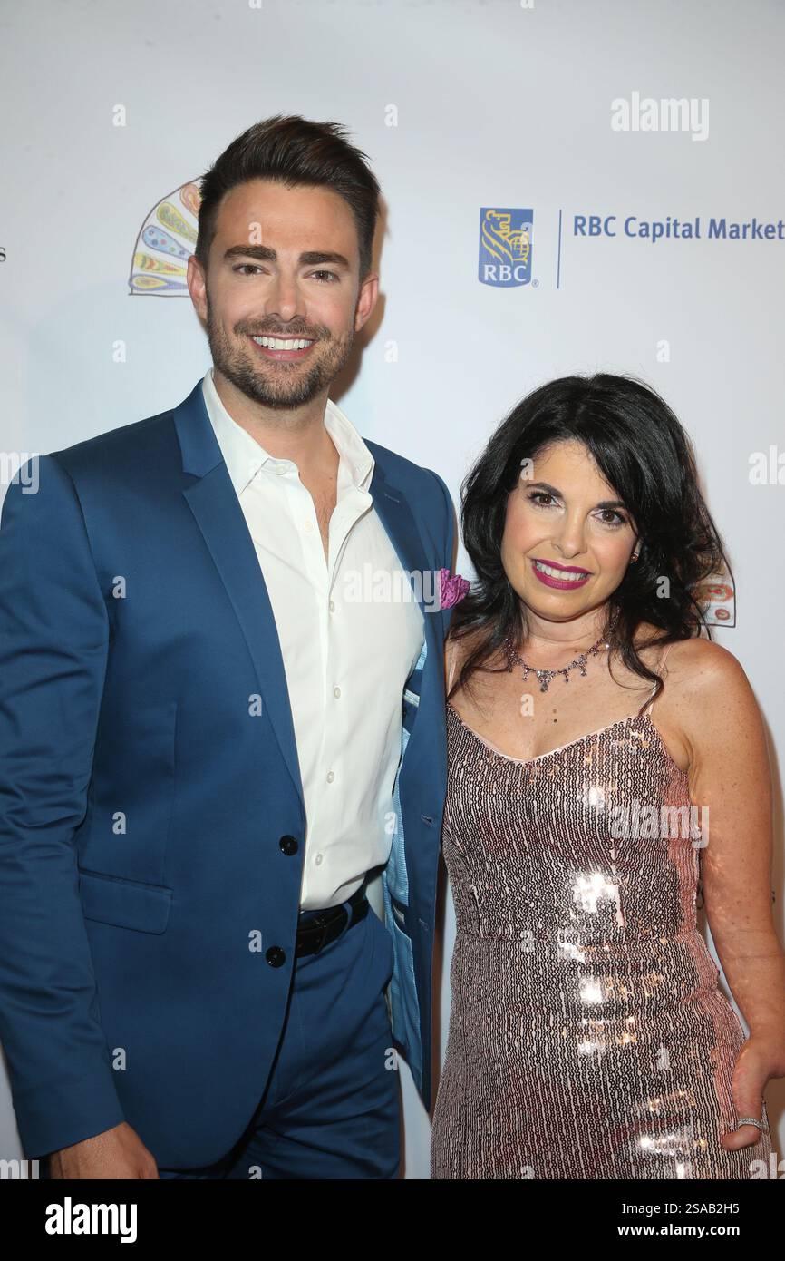 Jonathan Bennett, Meg Zucker at the Flaunt It Awards, Los Angeles, USA ...