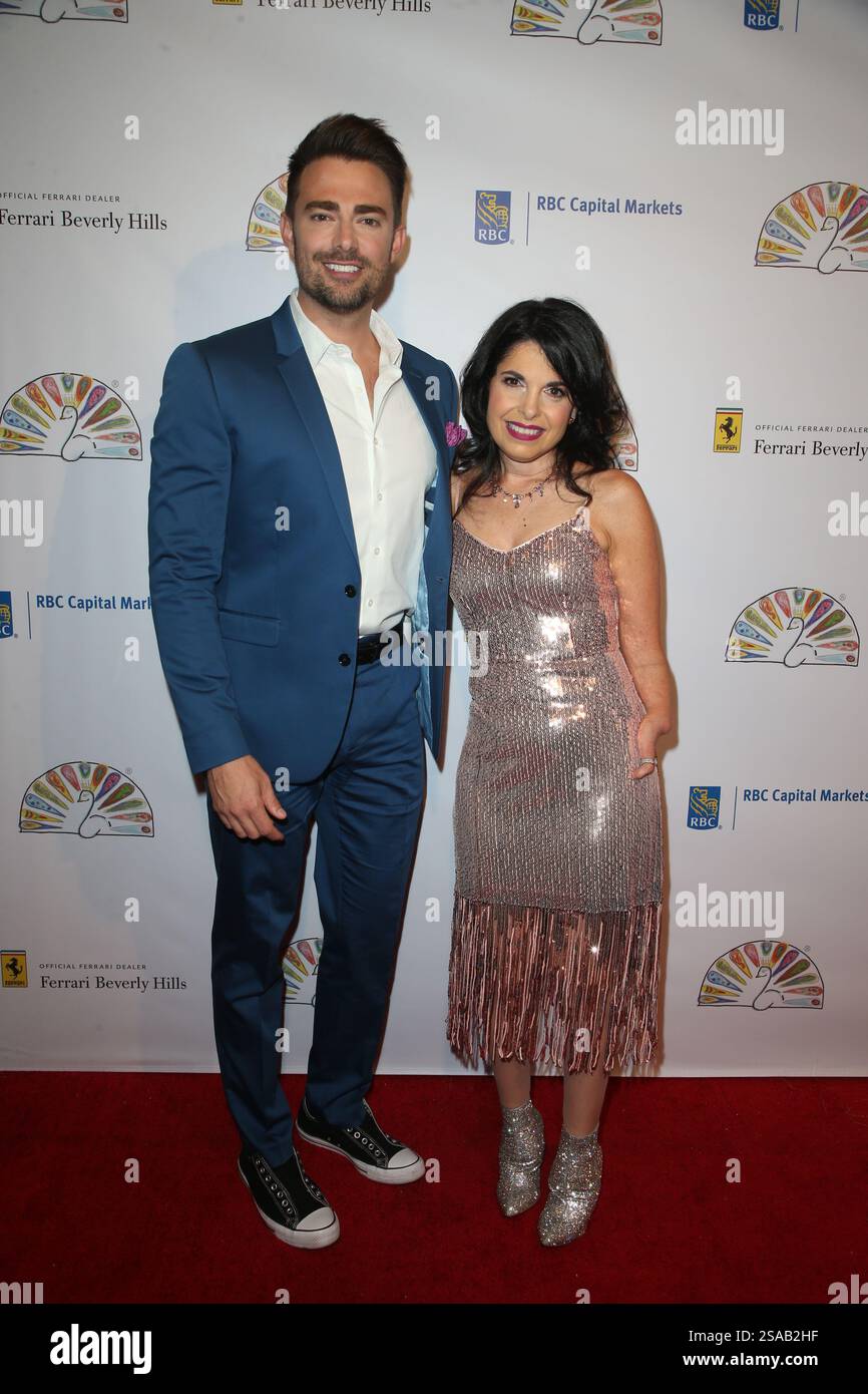 Jonathan Bennett, Meg Zucker at the Flaunt It Awards, Los Angeles, USA ...