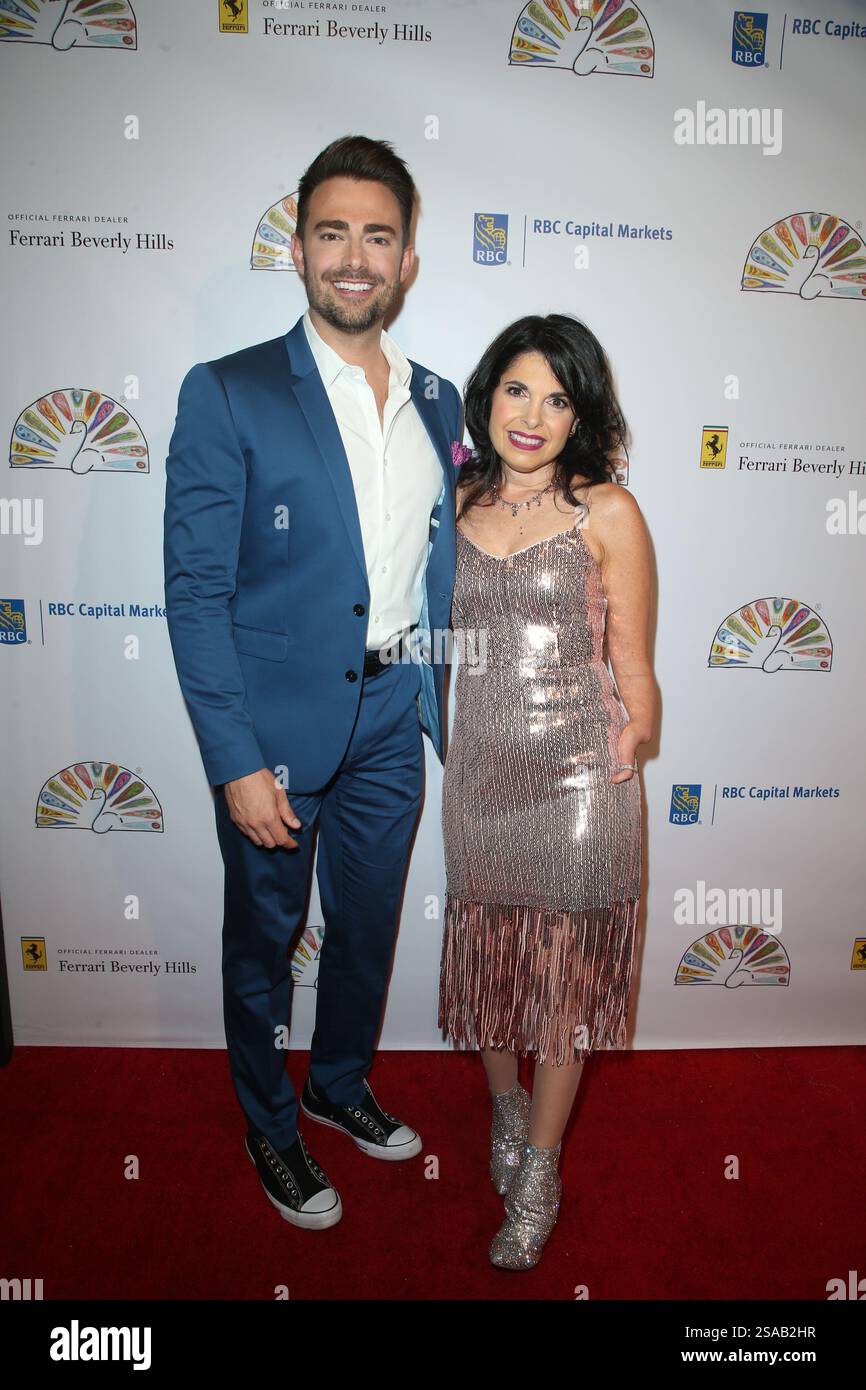 Jonathan Bennett, Meg Zucker at the Flaunt It Awards, Los Angeles, USA ...