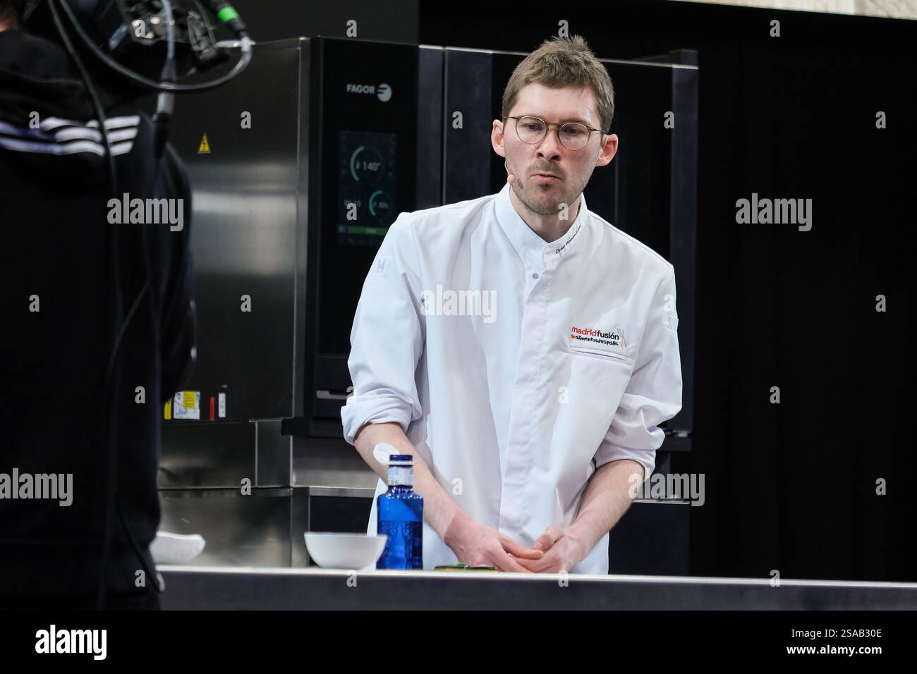 The chef Dylan Watson Brawn during the 30 edition of the MadridFusion 2025 international ...