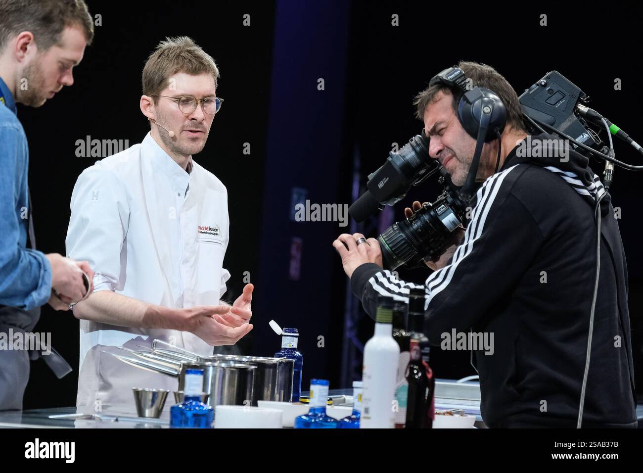 The chef Dylan Watson Brawn during the 30 edition of the MadridFusion 2025 international ...