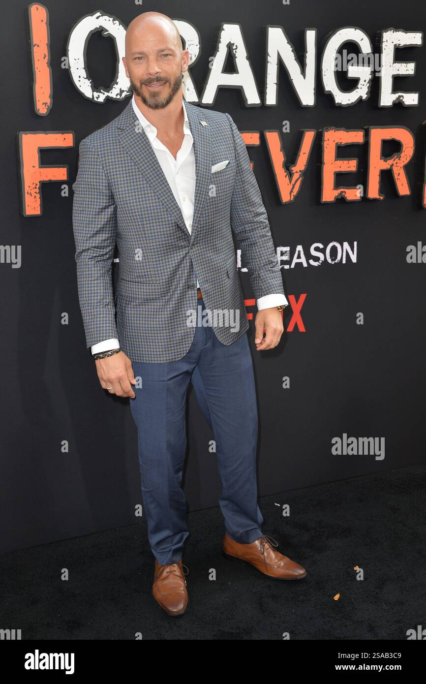 Berto Colon attending the "Orange Is The New Black" final season World ...