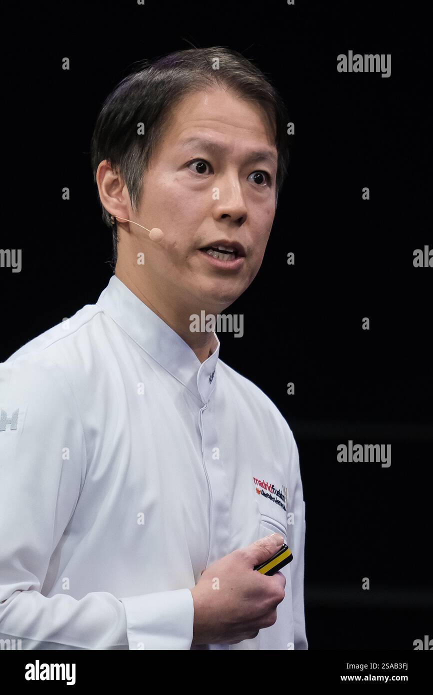 The chef Katsuhito Inoue during the 30 edition of the MadridFusion 2025 ...