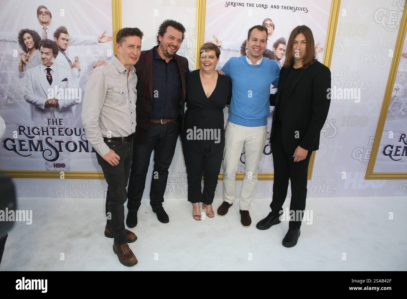 David Gordon Green, Danny McBride, Amy Gravitt, Casey Bloys and Jody ...