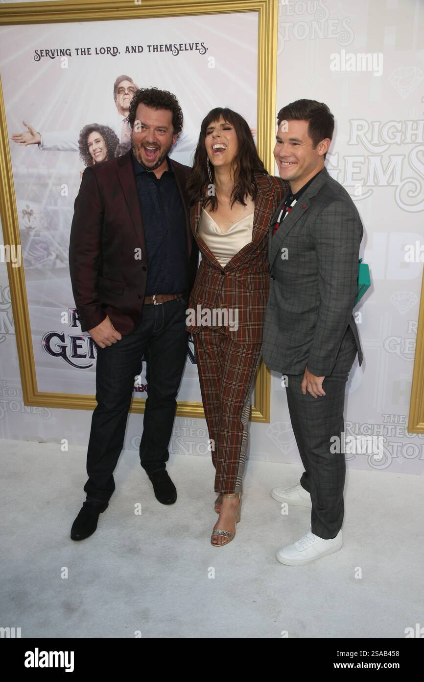 Danny McBride, Edi Patterson and Adam Devine at the 'The Righteous ...