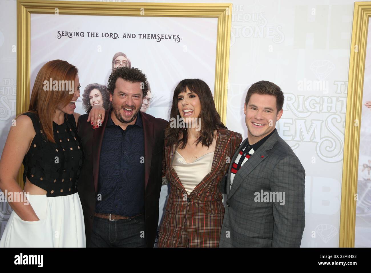 Cassidy Freeman, Danny McBride, Edi Patterson and Adam Devine at the ...