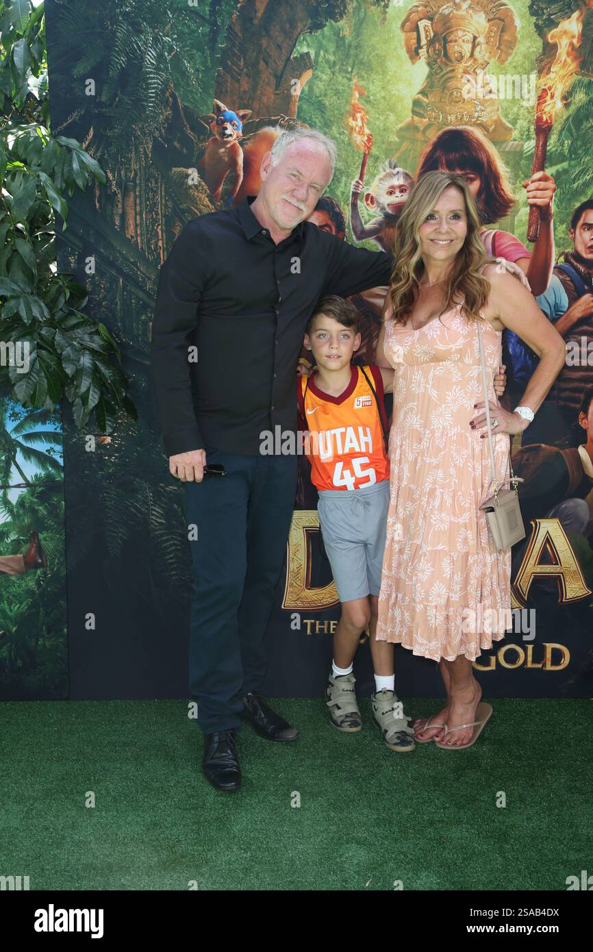 John Debney and Lola Debney at the 'Dora and the Lost City of Gold ...