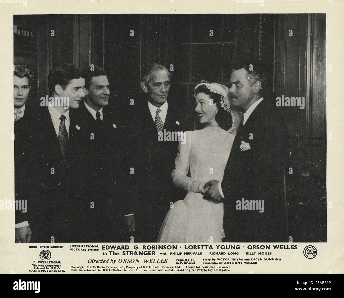 The Stranger (RKO, 1946). Nazi hunter Edward G. Robinson comes to a ...