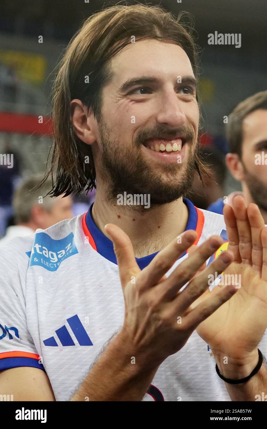 Zagreb, Croatie. 28th Jan, 2025. Julien Bos of France after the IHF Men ...