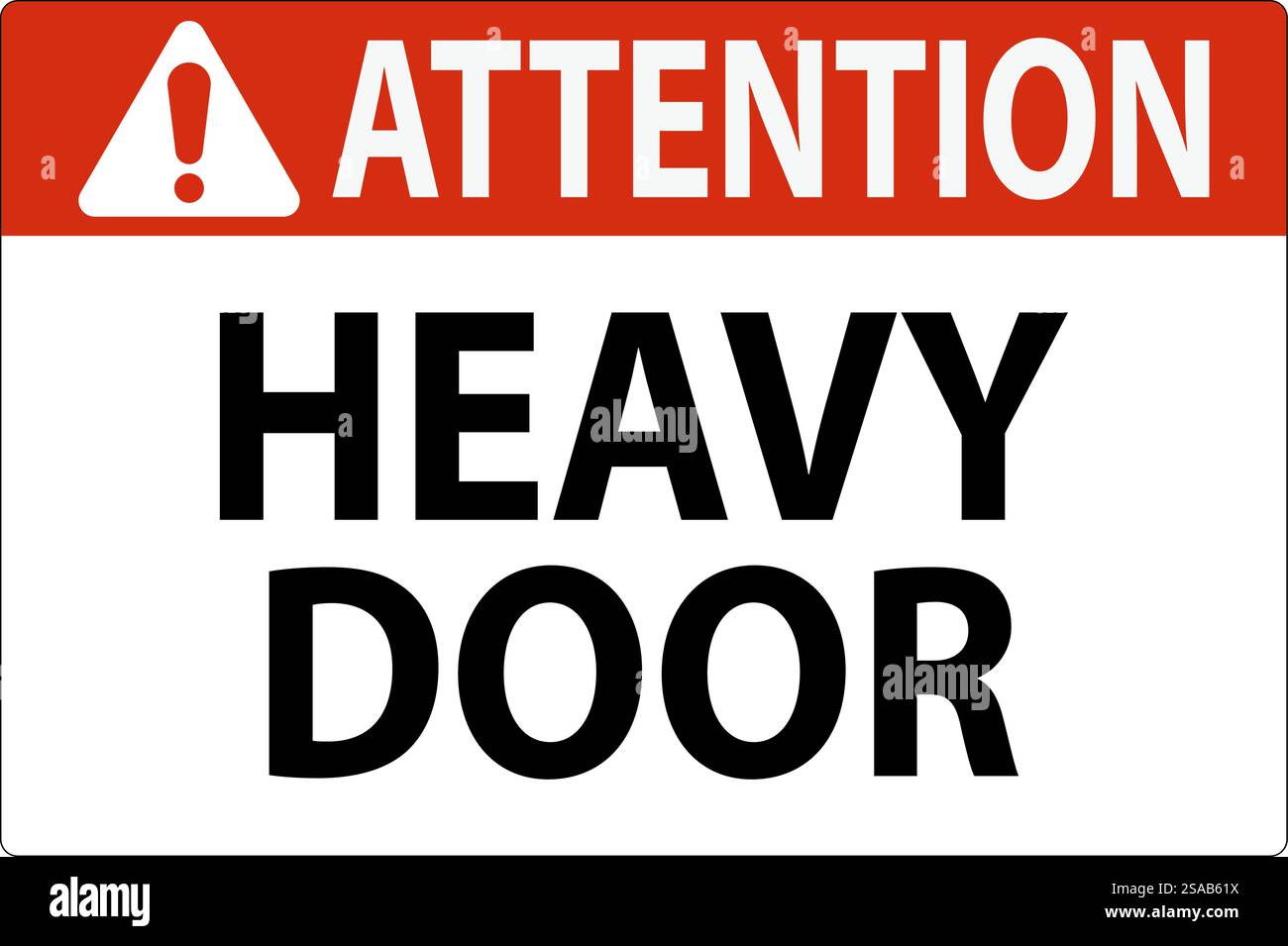 Attention alert concept yellow Stock Vector Images - Alamy