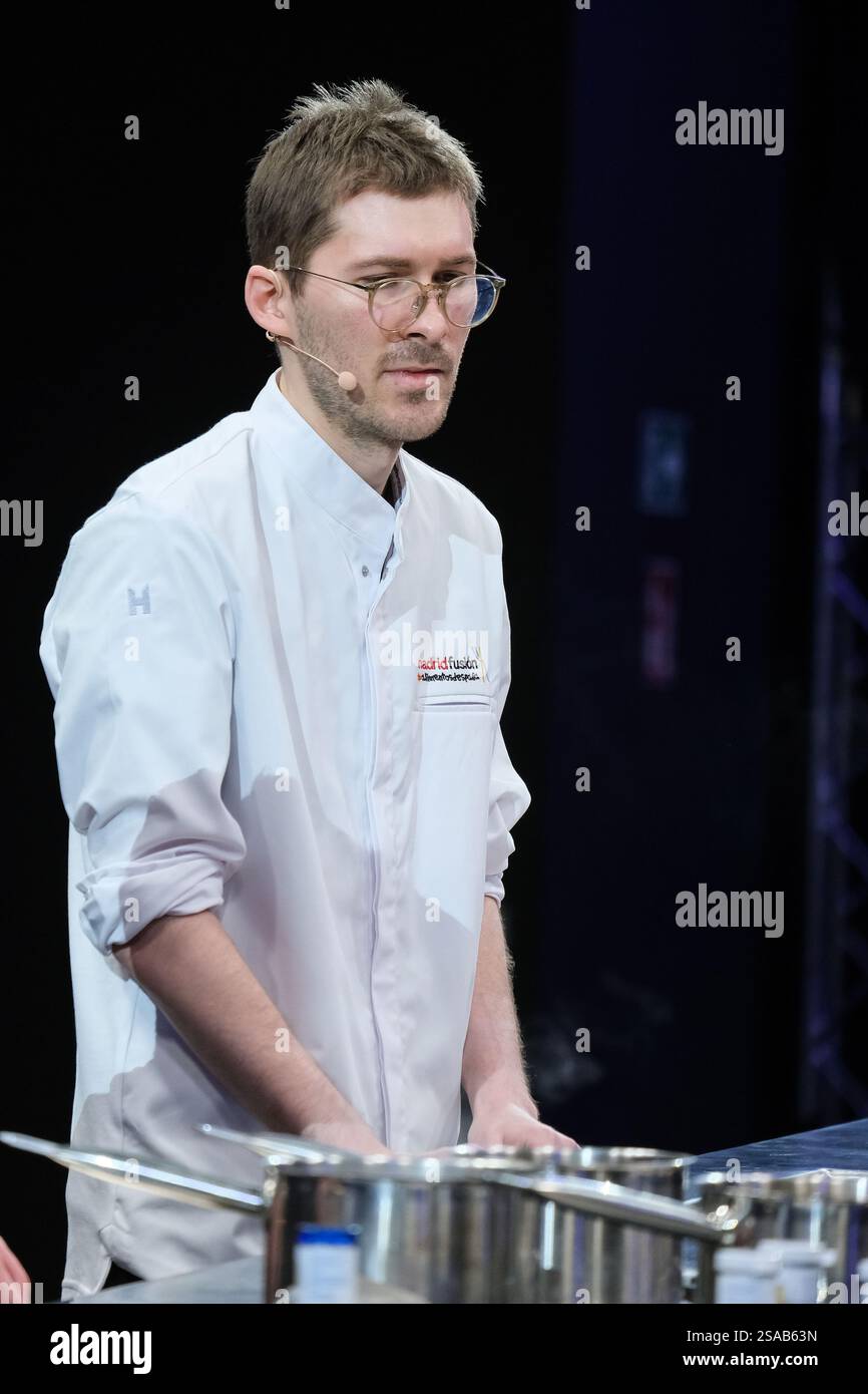 Madrid, Spain. 29th Jan, 2025. The chef Dylan Watson Brawn during the 30 edition of the ...