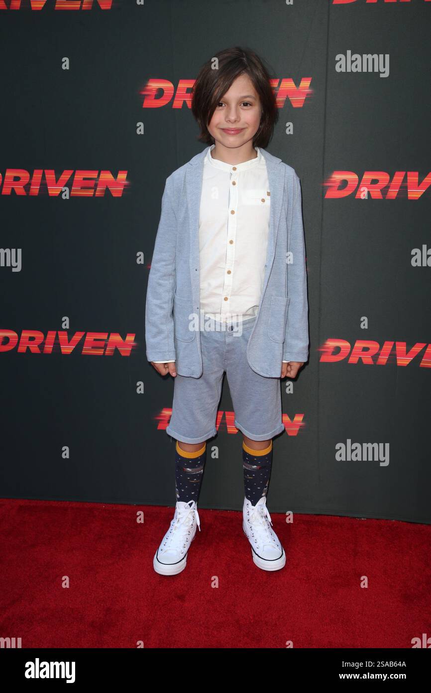 Asher Miles Fallica at the 'Driven' Film Premiere, Arrivals, ArcLight ...