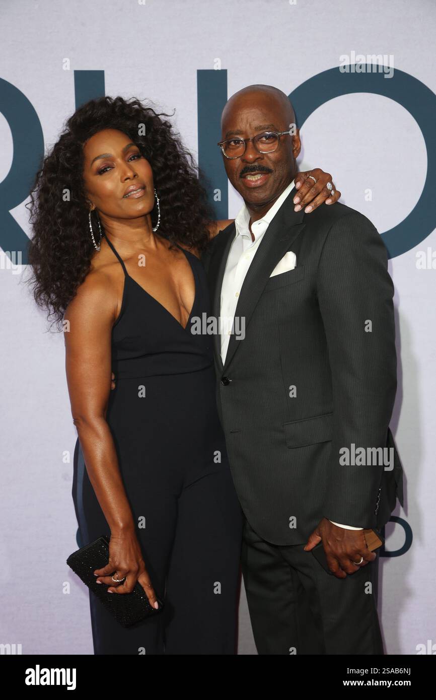 Angela Bassett and Courtney B Vance at the LA Special Screening of ...