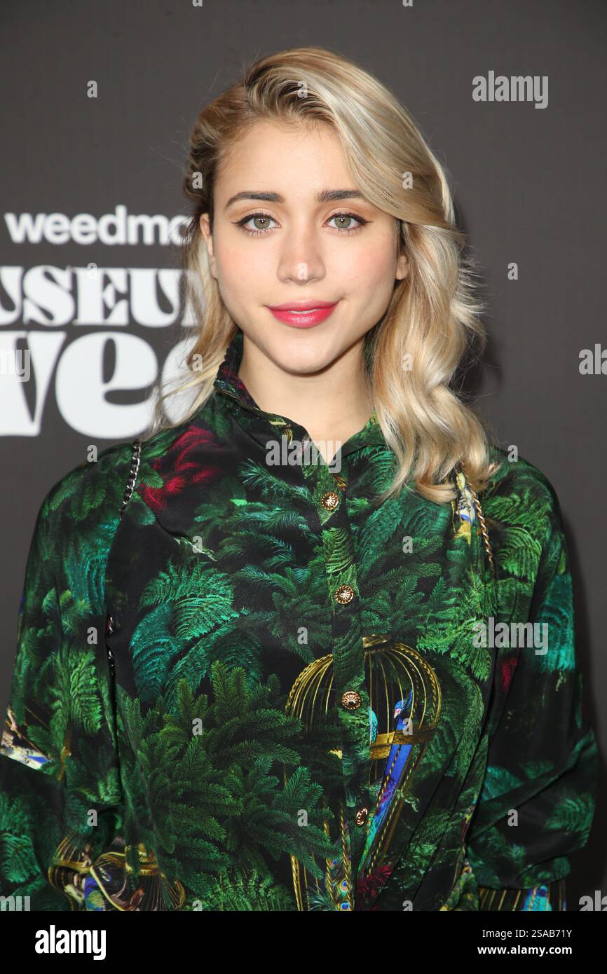 Caylee Cowan at The Weedmaps Museum of Weed Grand Opening, Los Angeles ...