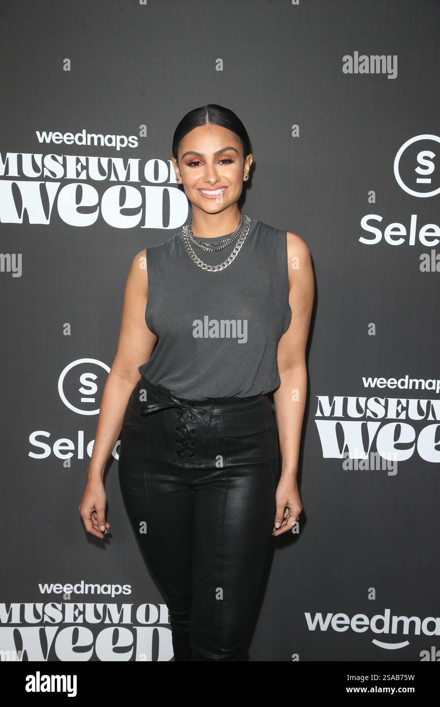 Nazanin Mandi at The Weedmaps Museum of Weed Grand Opening, Los Angeles ...